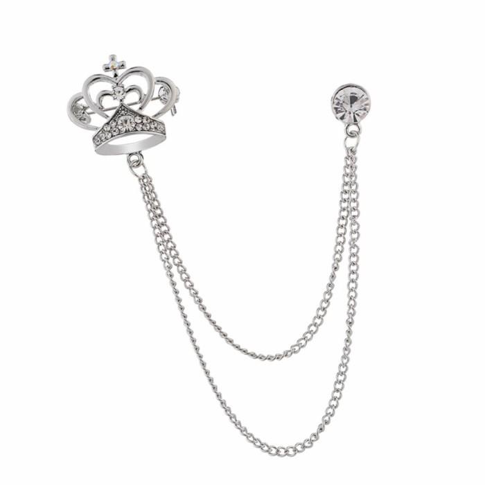 Jual Pin | Lapel Pin Bros Jas Wedding Best Man Crown - Aksesoris Pin ...