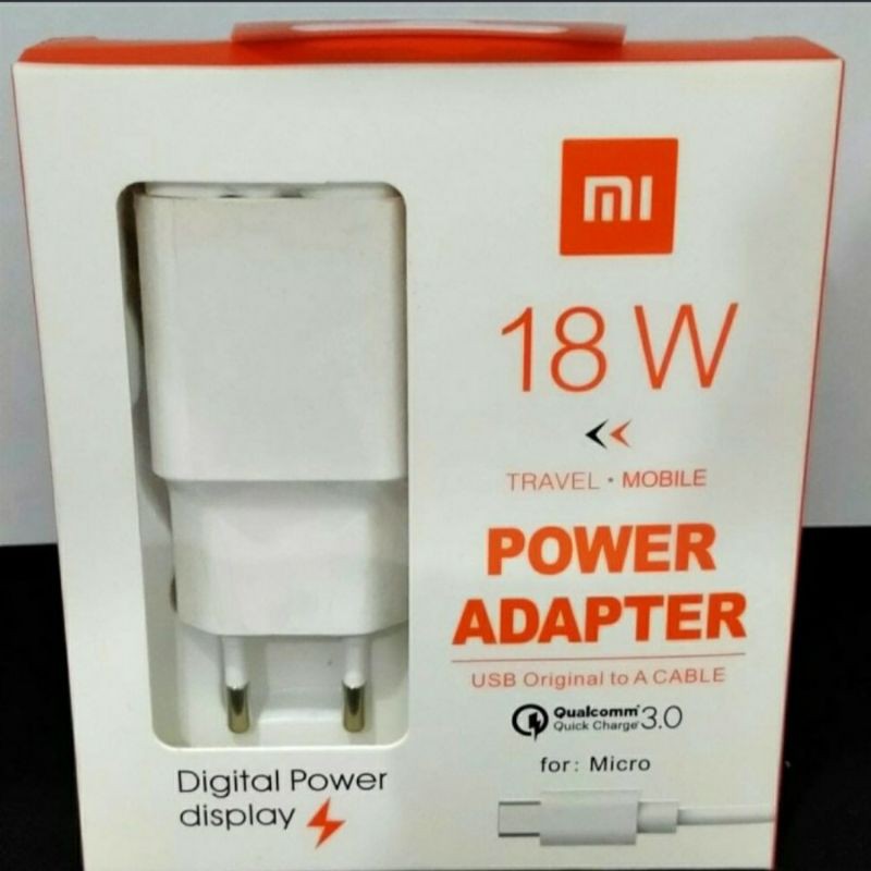 Jual CHARGER XIOMI REDMI NOTE 5 NOTE 6 4X PRO FAST CHARGING USB MICRO ...
