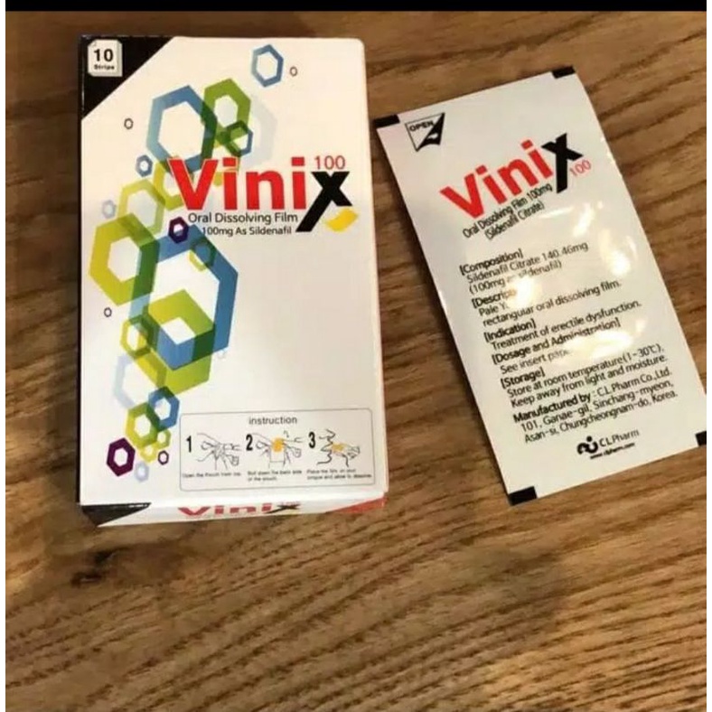 Jual VINIX KOREA 100 MG ORIGINAL SEGEL | Shopee Indonesia