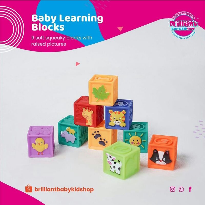 Jual Mainan Edukasi Bayi Balok Susun Bayi ABC ELP | Shopee Indonesia