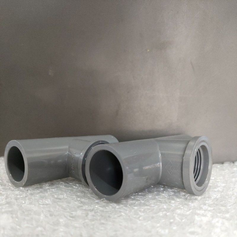 Jual Tee Drat / T Drat Fitting PVC AW Merk RUCIKA 1/2" - 3/4" ( ORI ...