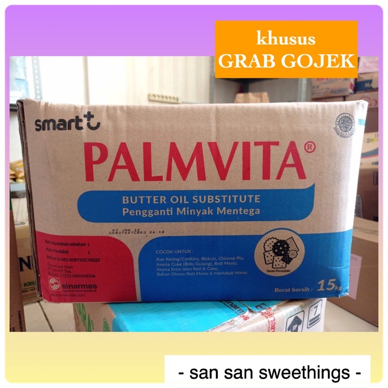 Jual butter oil substitute bos palmvita 1 dus 15kg | Shopee Indonesia