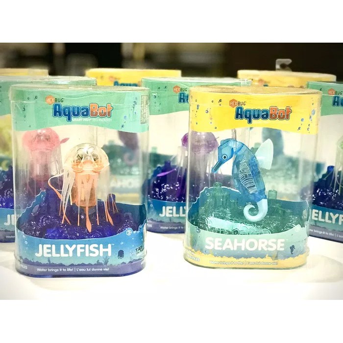 Jual HEXBUG AQUABOT SEAHORSE JELLYFISH ORIGINAL SMART FISH TECHNOLOGY ...
