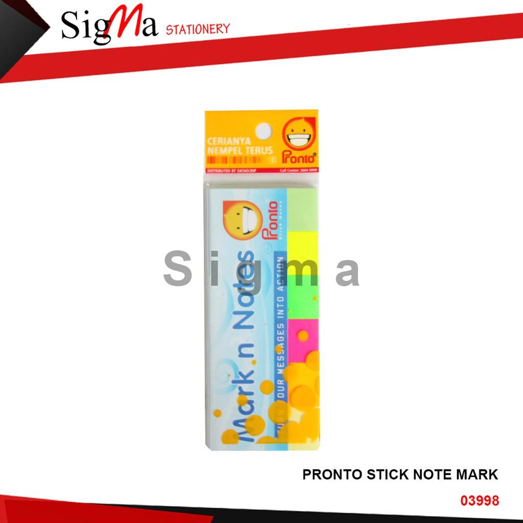 Jual Post It / Sticky Note Mark And Notes PRONTO Satuan | Shopee Indonesia