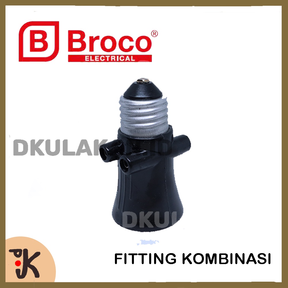 Jual FITTING KOMBINASI LAMPU HITAM BROCO TIPE 226 FITING SAMBUNGAN ...