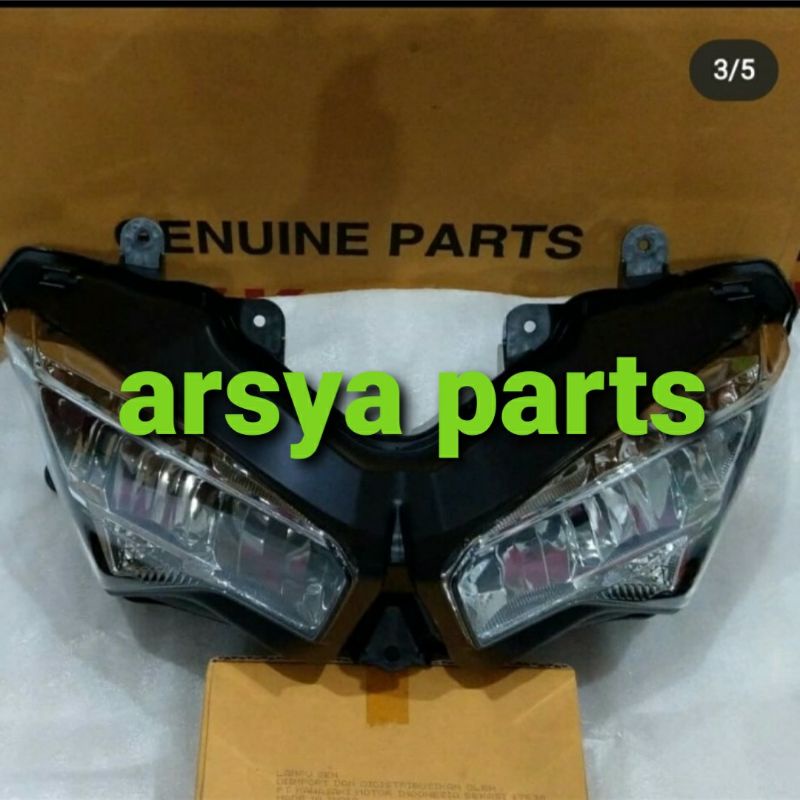 Jual reflektor headlamp lampu depan assy zx25r zx25 zx-25r original | Shopee Indonesia