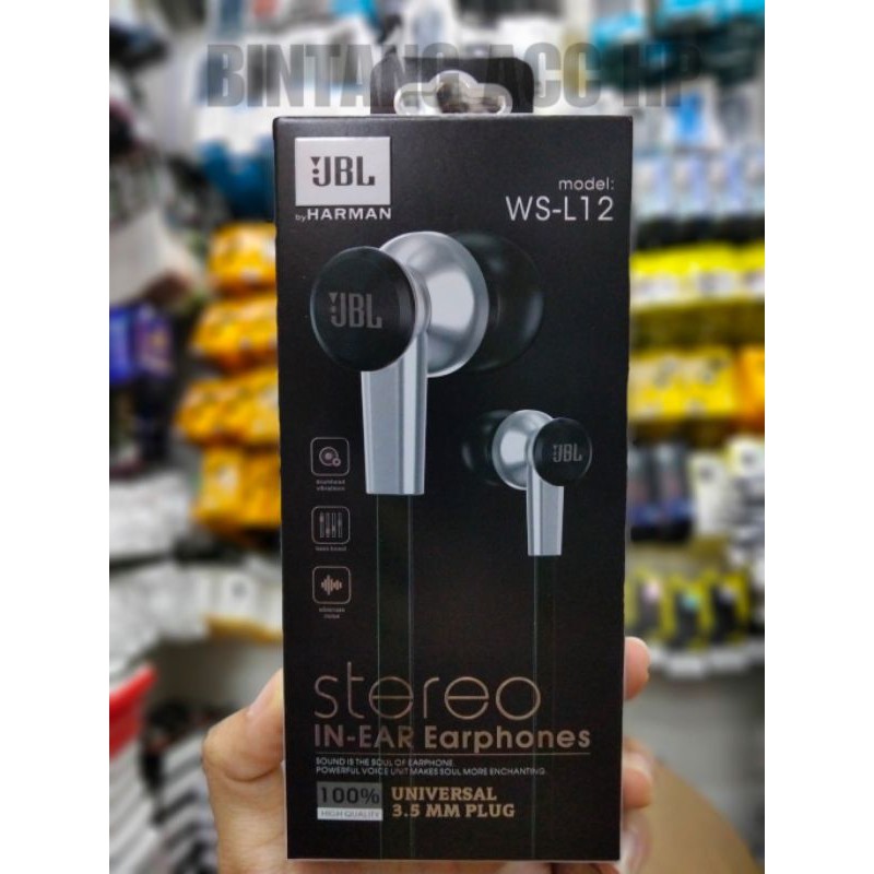 Jual HEADSEAT JBL MODEL WS-L12 | Shopee Indonesia