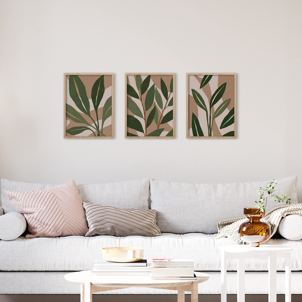 Jual Poster House Frame Poster FOLIAGE Series Premium Frame Tanpa ...