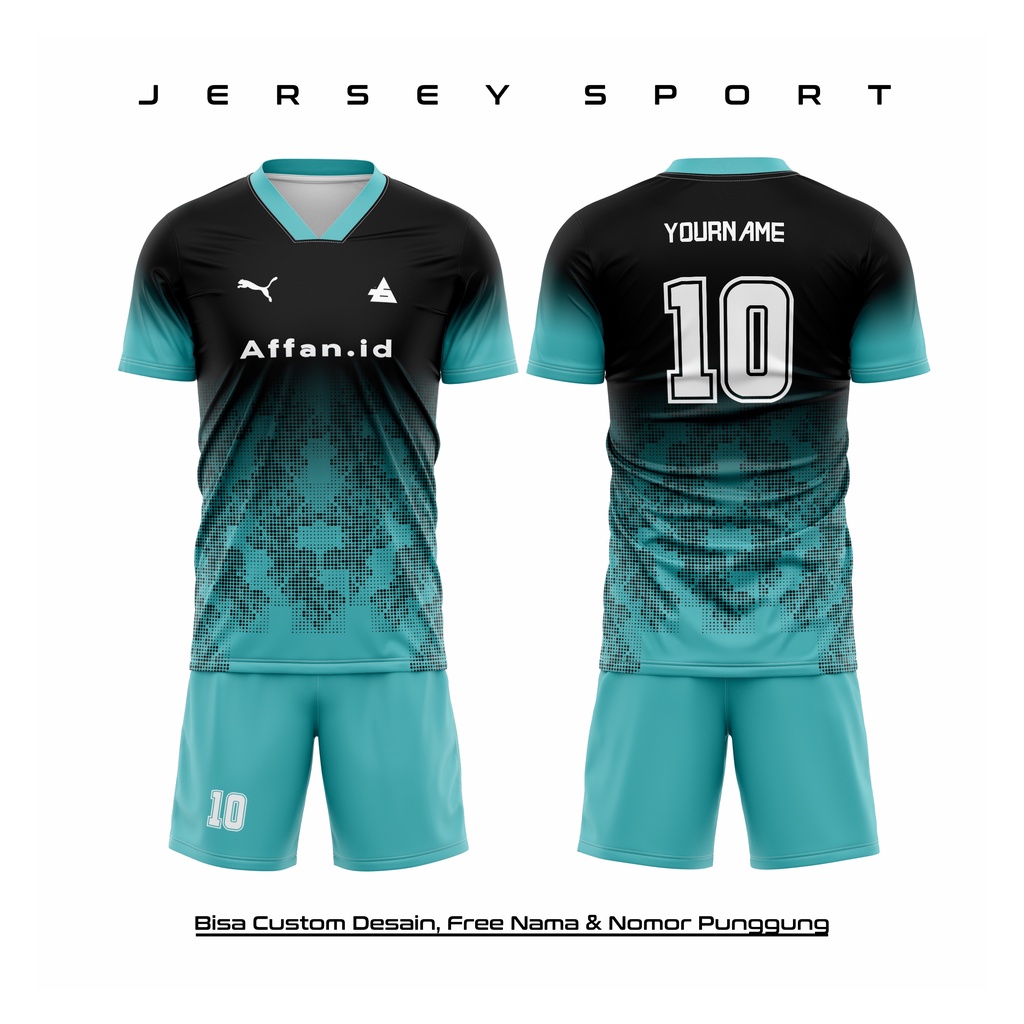 Jual (Bisa Satuan) Jersey Baju Futsal/bola Custom Desain Full Printing ...