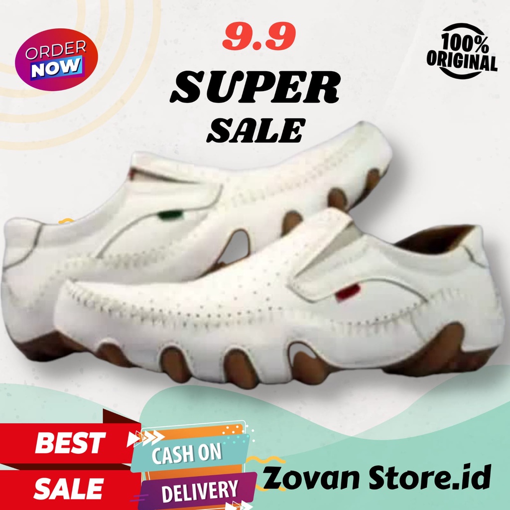 Jual ZOVAN BODAS Sepatu Kulit Pria Original Handmade BlekMaster Slip On ...