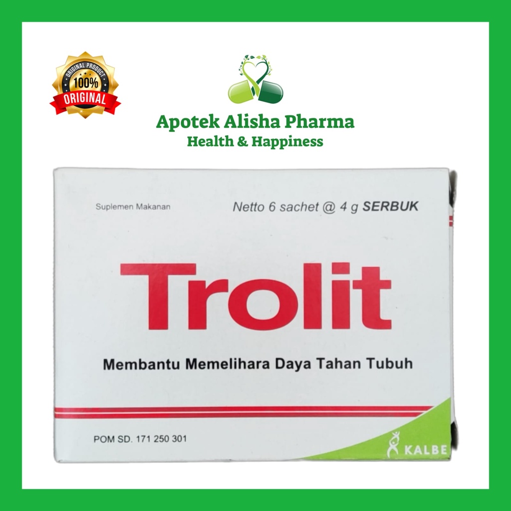 Jual Trolit Sachet - Suplemen Kesehatan Angkak Seduh / Menaikan ...