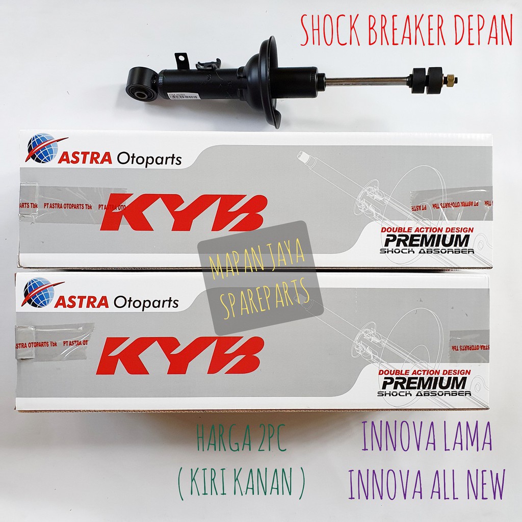 Jual KYB SHOCK DEPAN - INNOVA (2005-2021) / HILUX SINGLE CABIN (KAYABA PREMIUM) | Shopee Indonesia