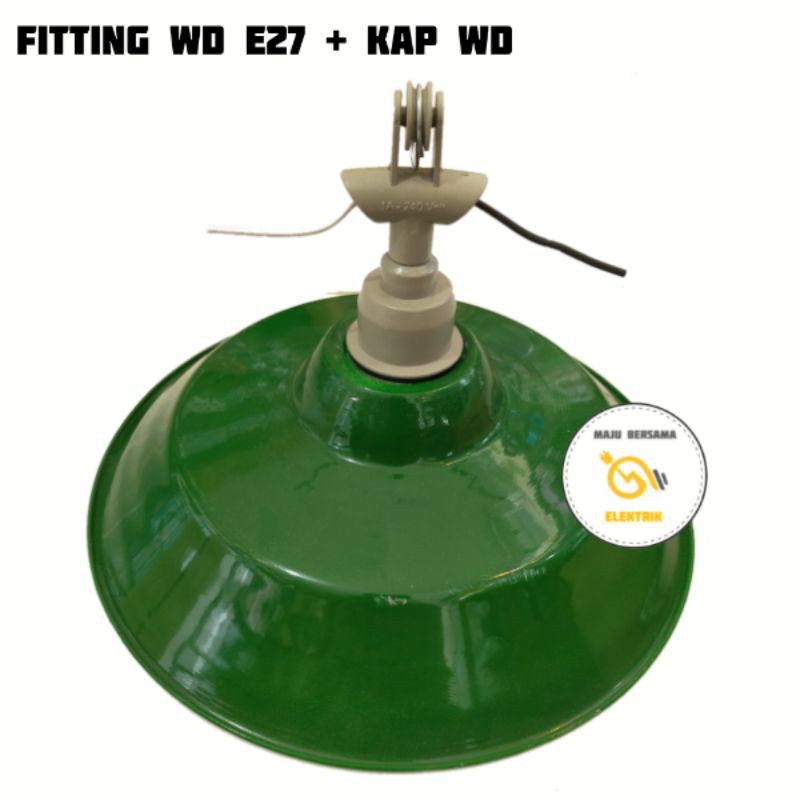 Jual Lampu Gantung / Fitting Lampu Gantung / Fitting Lampu Jalan / Fitting WD E27 + Kap WD E27 ...