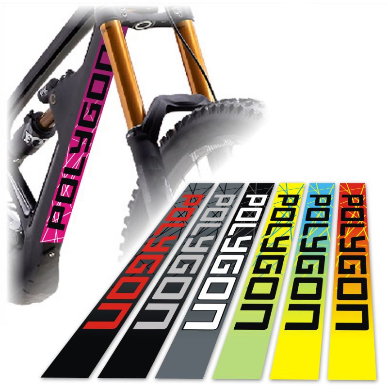Jual TERBARU !! Stiker downtube sepeda mtb motif polygon - Sticker ...