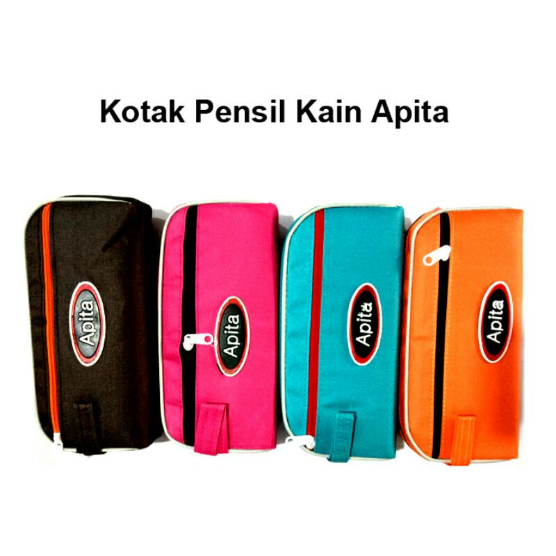 Jual kotak pensil kain apita | Shopee Indonesia