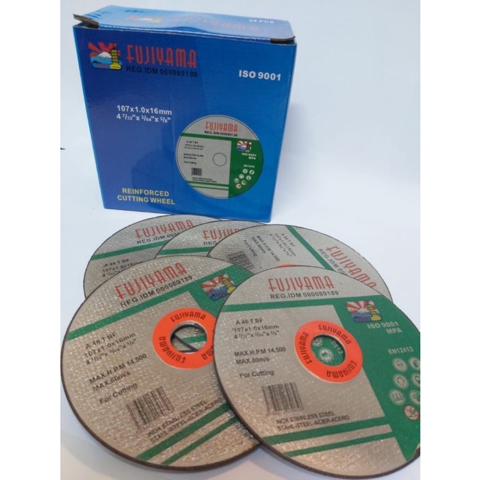 Jual TERMURAH !! FUJIYAMA Cutting Wheel 405x3x25,4mm Red Mata Potong ...