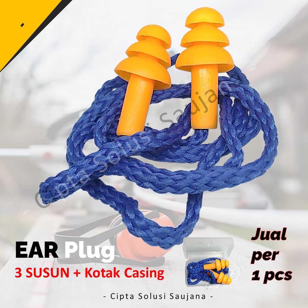 Jual EAR PLUG KARET SILIKON PENYUMBAT TELINGA PENUTUP KUPING SUMBAT SUMPELAN KUPING ANTI BISING ...