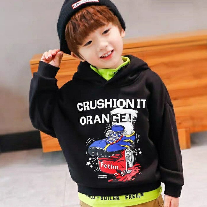 Jual V748 Sweater Hoodie Crushionit Kece Anak Kecil Cowok Keren Kid Boy ...