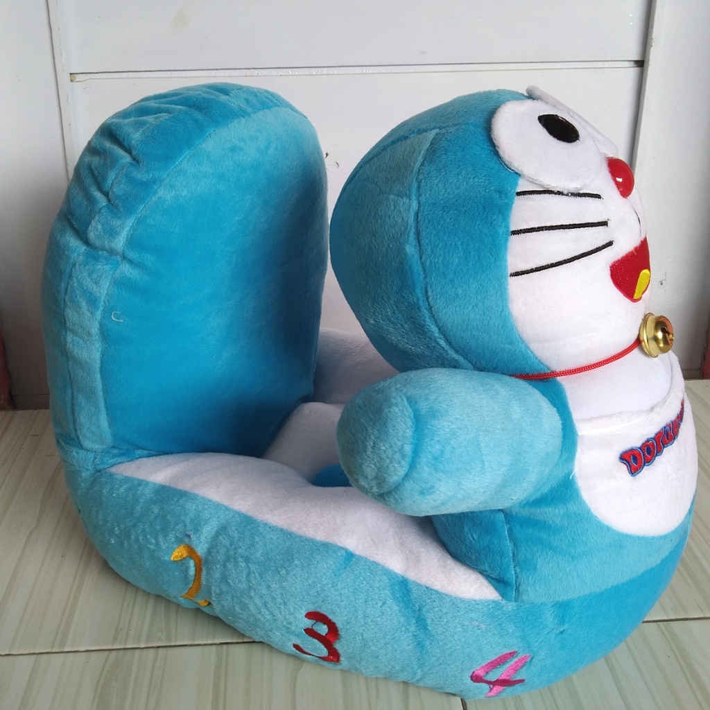 Jual BONEKA SOFA ODONG ODONG KURSI KUDA KEROPPI KODOK DORAEMON KARAKTER ...