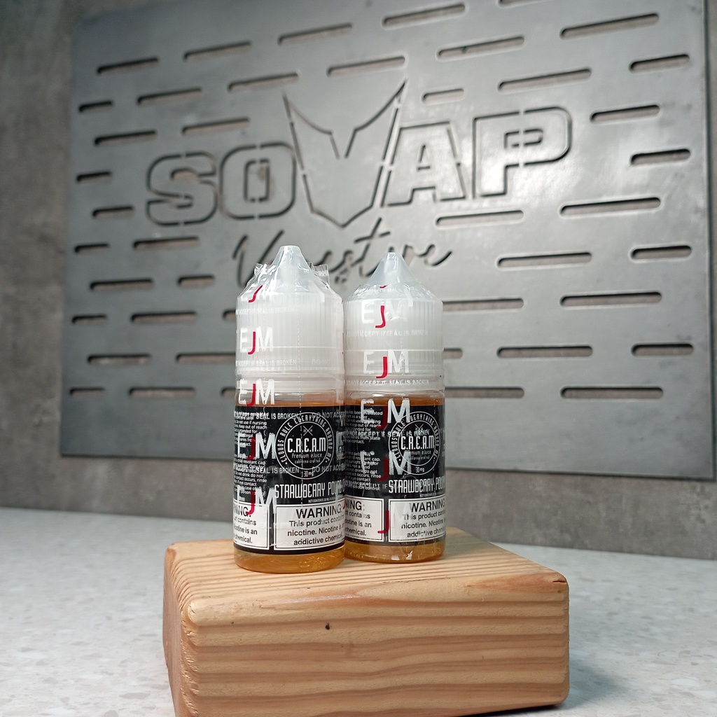 Jual Cream VIII Strawberry Poundcake Salt Nic 25mg & 35mg 30ml | Shopee ...