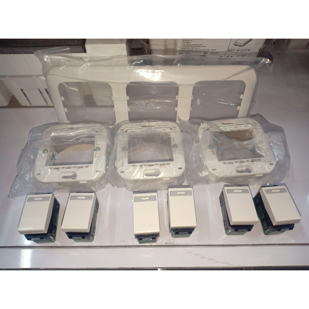 Jual PAKET SAKLAR PANASONIC MATA SAKLAR 6 BUAH WEJP7823W WEJ5531 ...