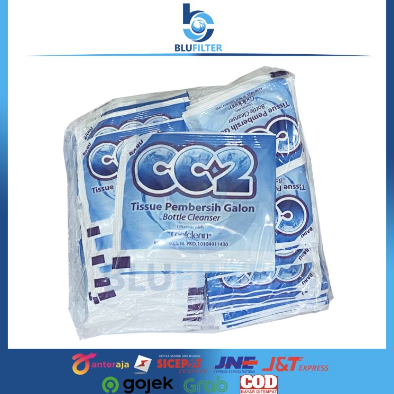 Jual 100 PCS TISU TISSUE AIR GALON ISI ULANG CC2 COOLCLEAN PELANGI ...
