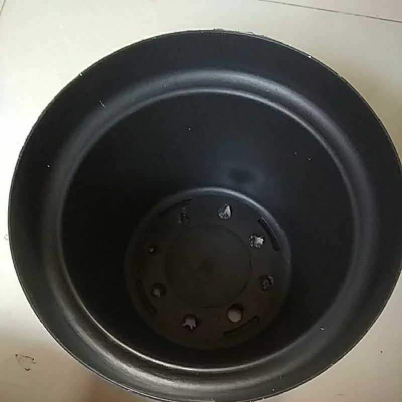 Jual Pot hitam ukuran 25 polos | Shopee Indonesia