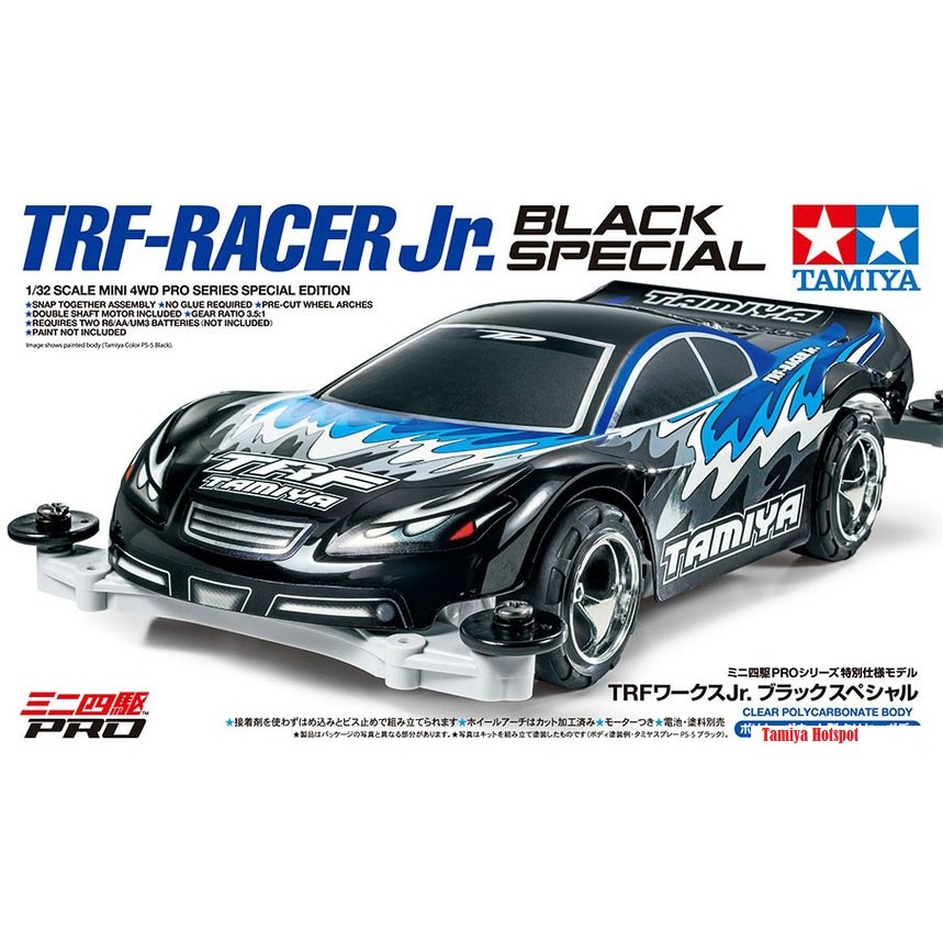 Jual Tamiya 4WD 95550 TRF Racer JR Black Special MS Chassis | Shopee Indonesia