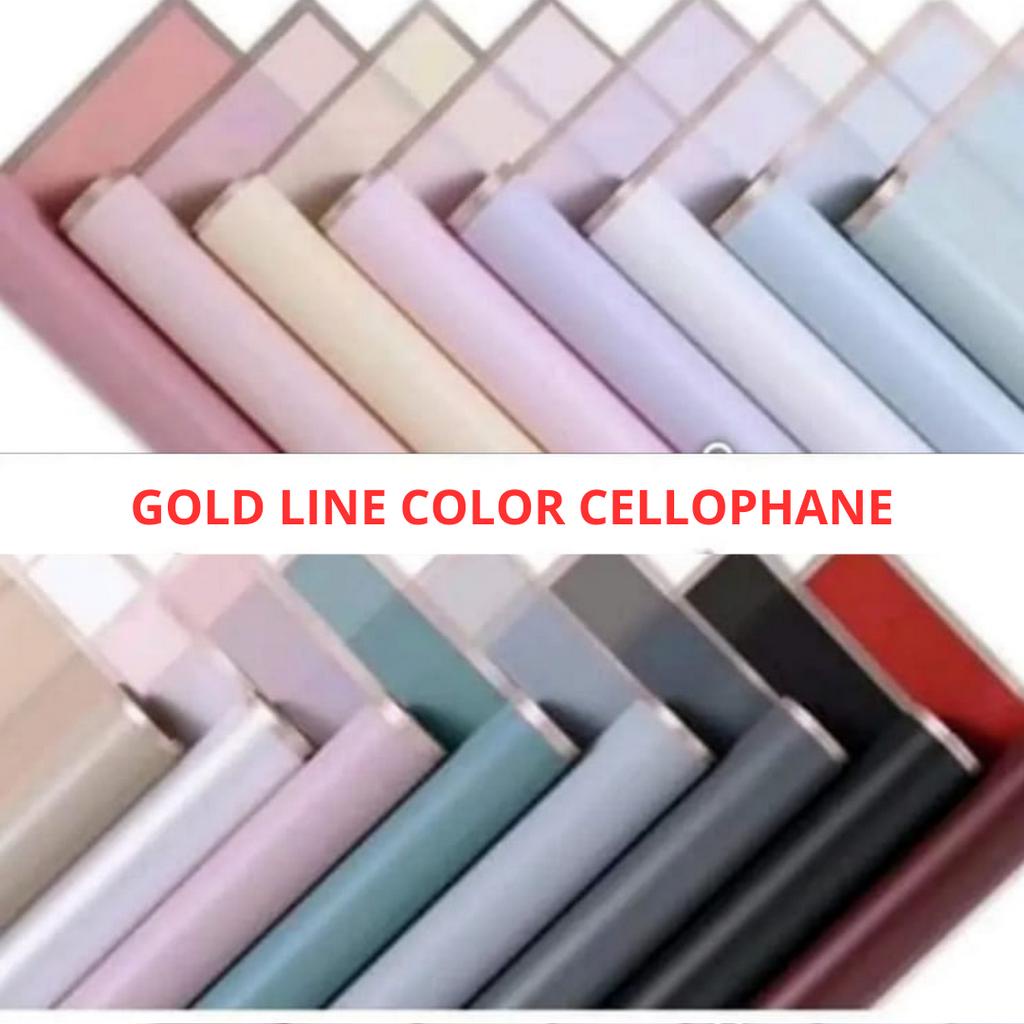 Jual Kertas Bunga cellophane Wrapping Paper per Lembar Kertas bunga ...