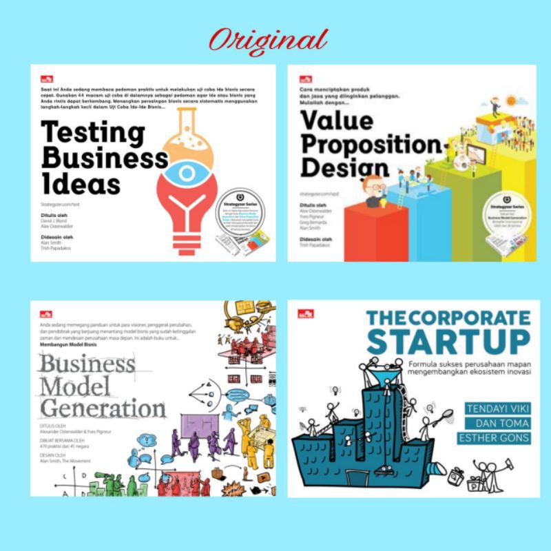 Jual RB Buku Value Proposition Design Business Model Generation Testing ...