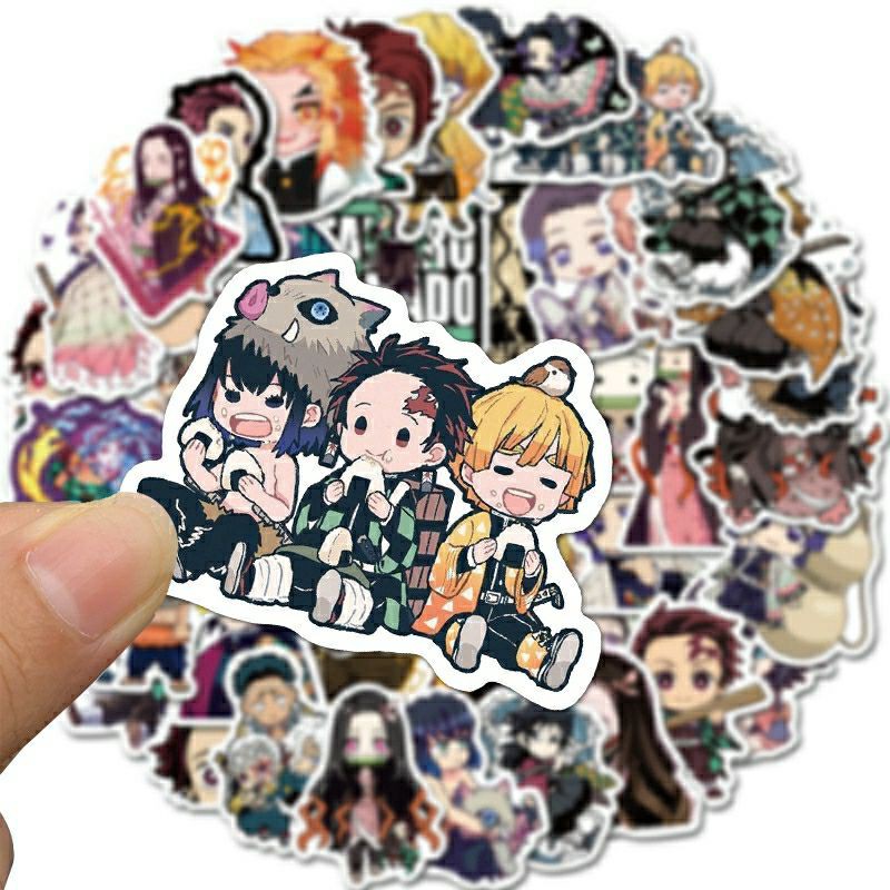 Jual Stiker Anime - Kimetsu No Yaiba / Demon Slayer (SATUAN ACAK ...