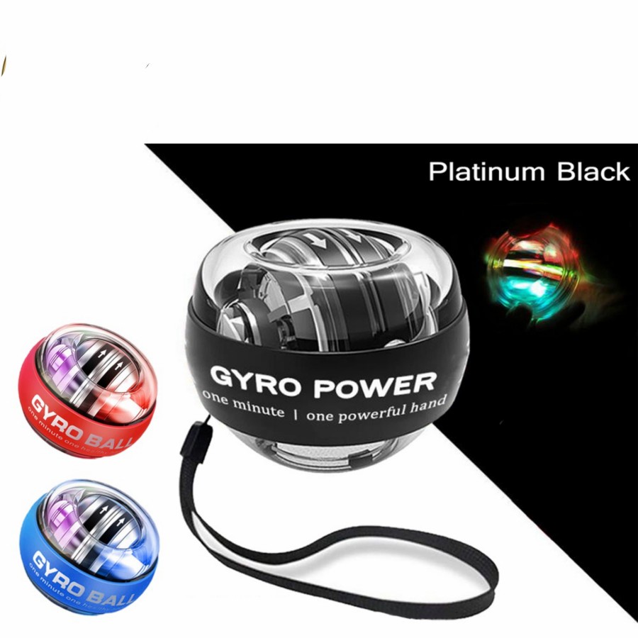 Jual JH GYRO BALL SPINNING POWERBALL METAL LED AUTO STARTER HAND GYM ...