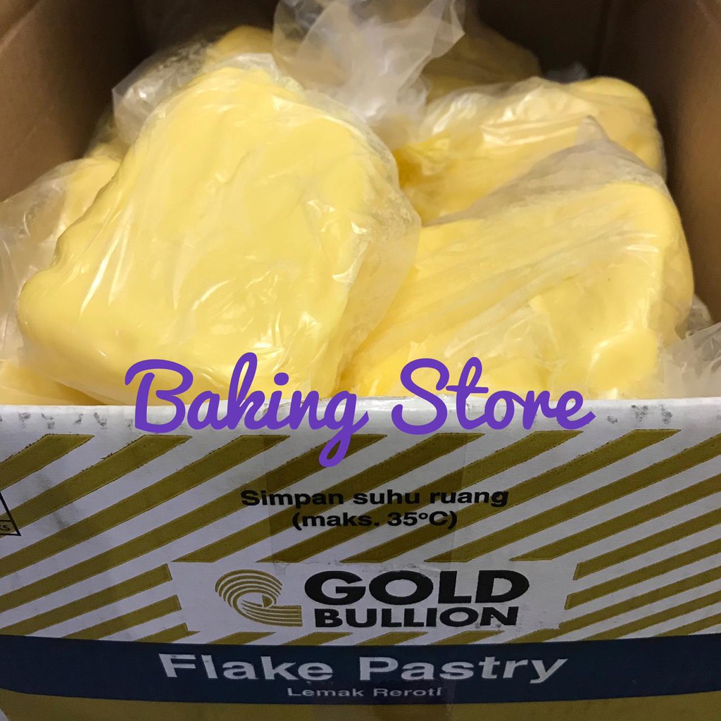 Jual Puff Pastry Gold Bullion/ Korsvet / Flake Pastry 500gr | Shopee ...