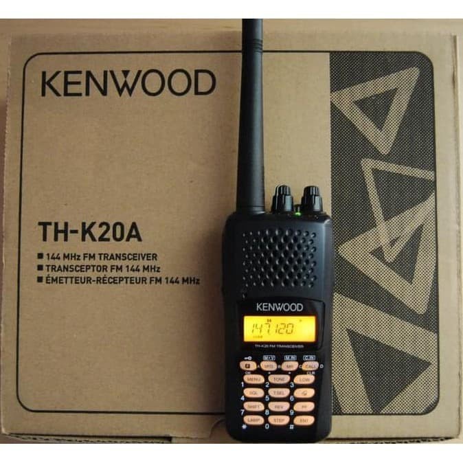 Jual Kenwood TH-K20A HT VHF Ori New Garansi 1 Tahun TH-K20A Handie ...