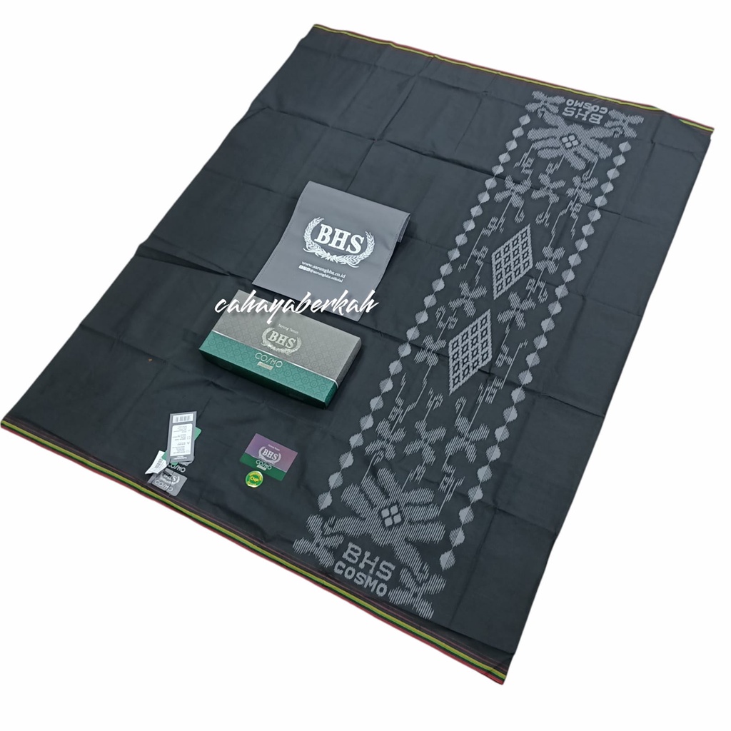 Jual sarung BHS Cosmo khusus hitam | Shopee Indonesia