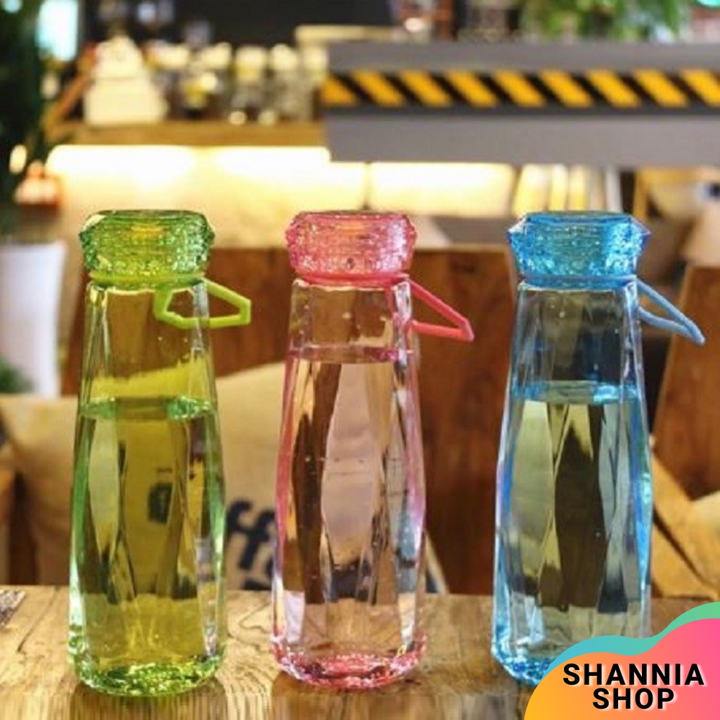Jual H73 Botol Minum Unik Diamond Kristal 550 ml - Botol Minum | Shopee ...