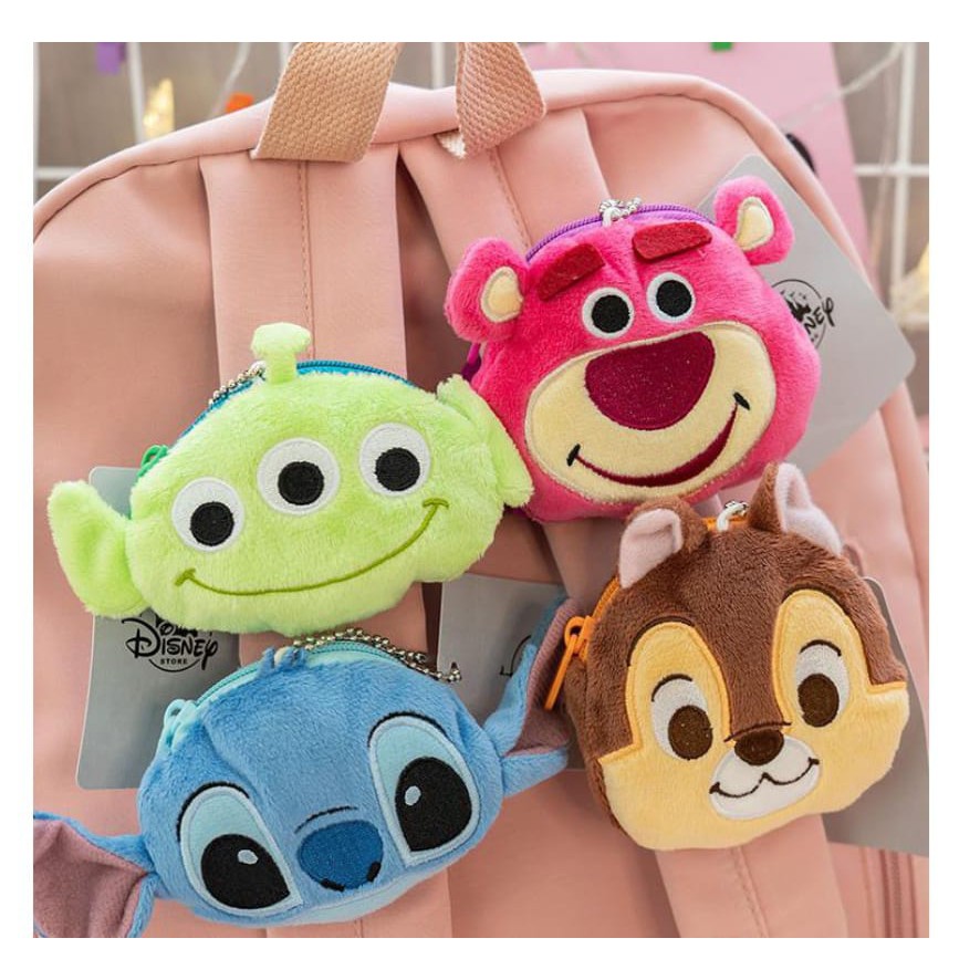 Jual Dompet koin tas lotso chipmunk kiki koko stitch disney kecil ...