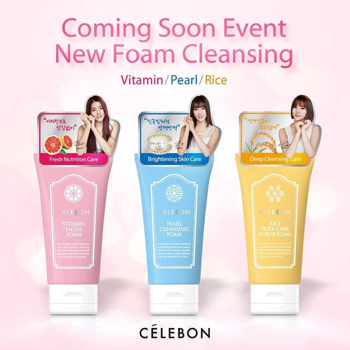 Jual CELEBON Vitamin Facial Foam 130ml | Shopee Indonesia