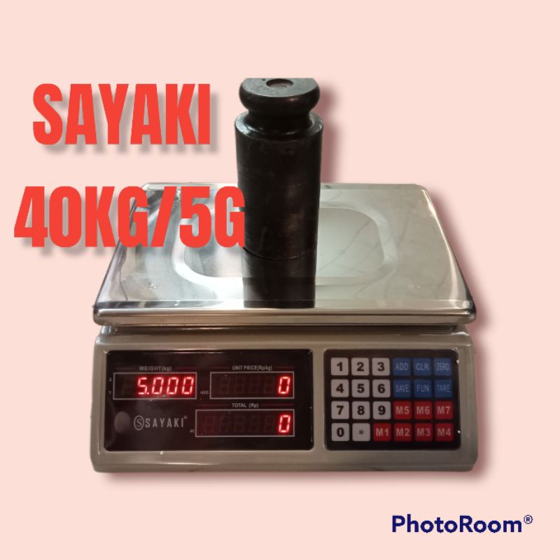 Jual Timbangan Buah Digital Timbangan laundry Timbangan pasar Industri ...