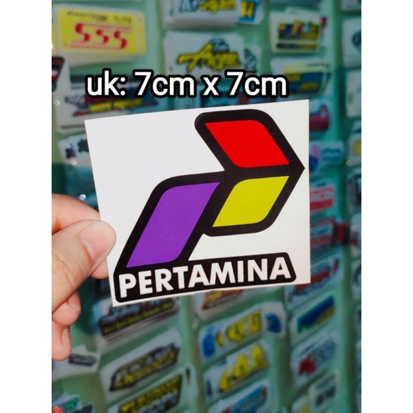 Jual sticker printing LOGO PERTAMINA | Shopee Indonesia
