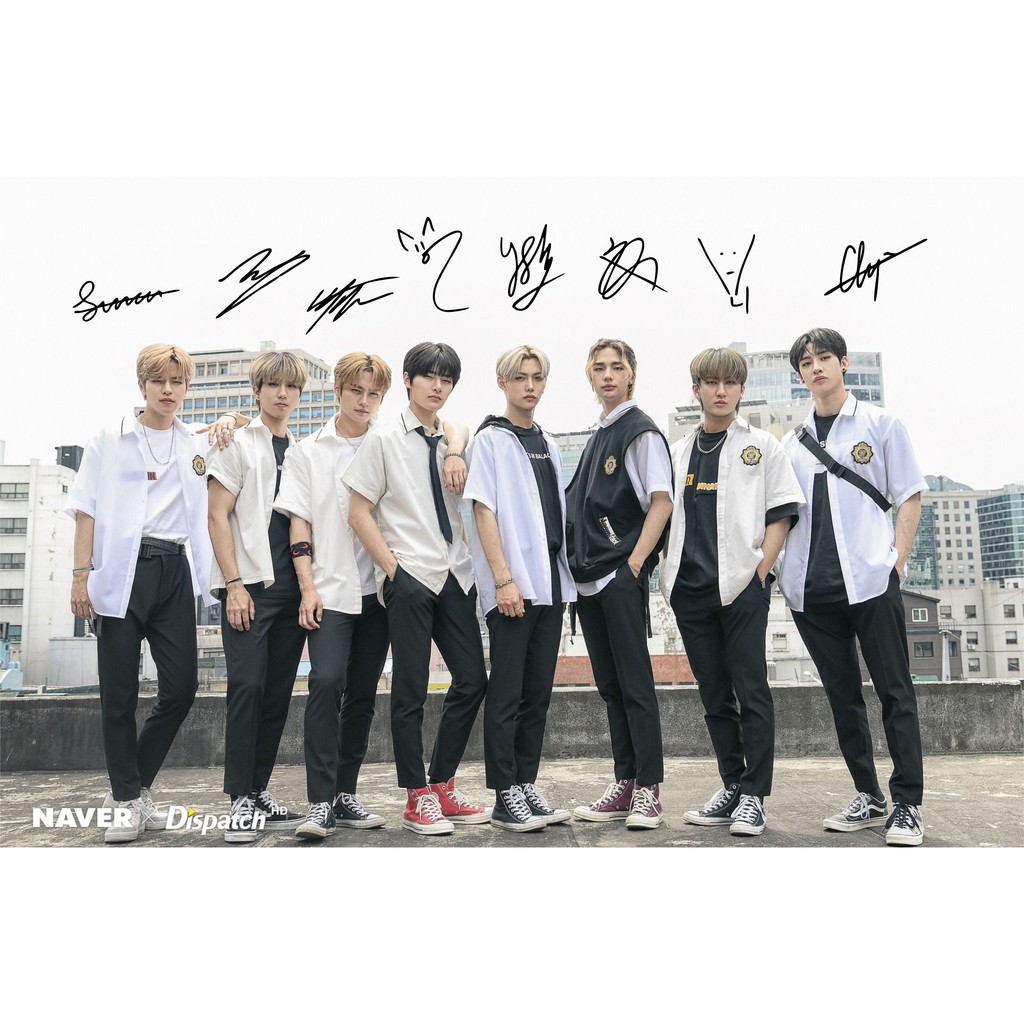 Jual POSTER STRAYKIDS DENGAN TANDA TANGAN POSTER STRAY KIDS UKURAN A3 ...