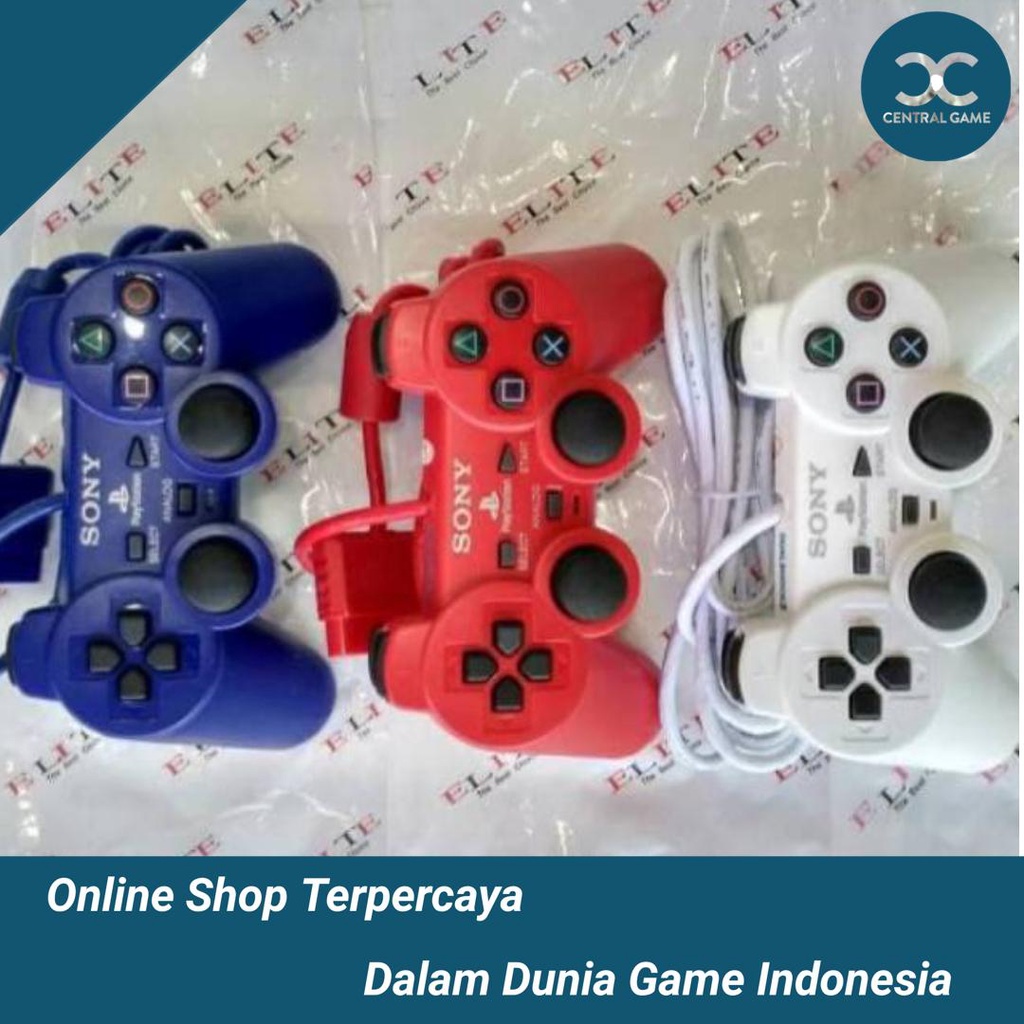 Jual stick playstation 2 varian warna kabel serat | Shopee Indonesia