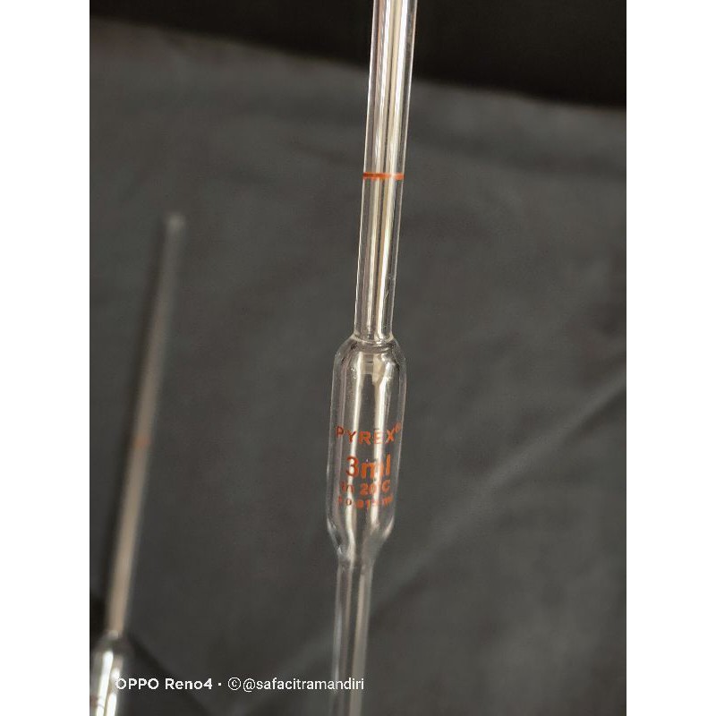 Jual Pipet Volume / Pipet Gondok 2ml , 3ml , 4ml Pyrex | Shopee Indonesia