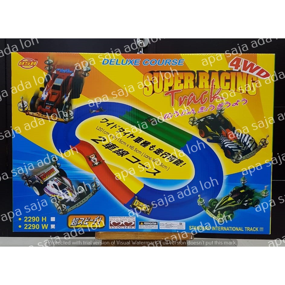 Jual Track Tamiya 2 Jalur Super Racing 4WD Jalanan Jalan Tamiya Grand ...
