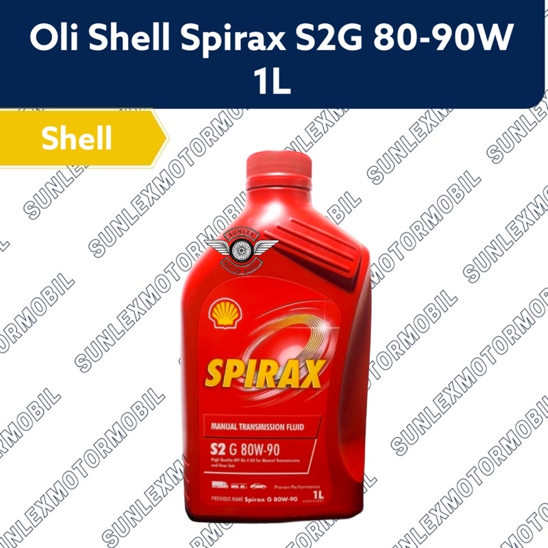 Jual OLI TRANSMISI MANUAL MOBIL SHELL 1L 1LITER SPIRAX S2G90 80-90W ...