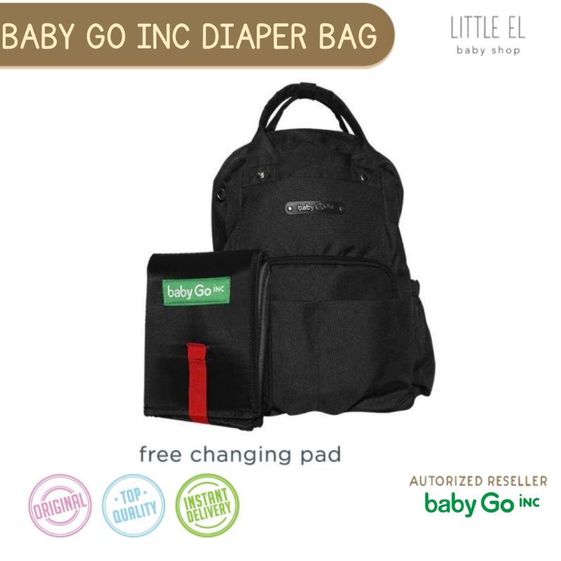 Jual BabyGo Inc - Babygo Inc Luna Diaper Bag Backpack baby go inc ...