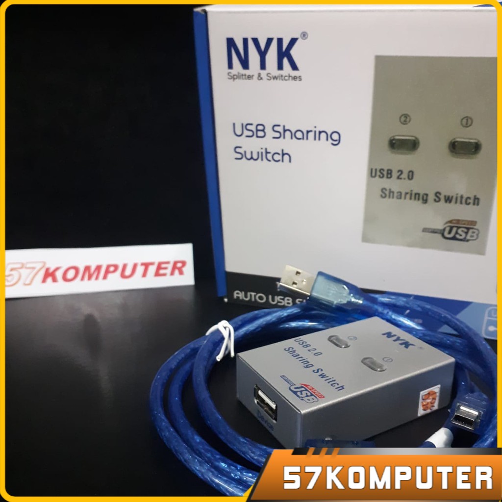 Jual PAKET AUTO SWITCH PRINTER + KABEL PRINTER USB 2.0 - SHARING ...