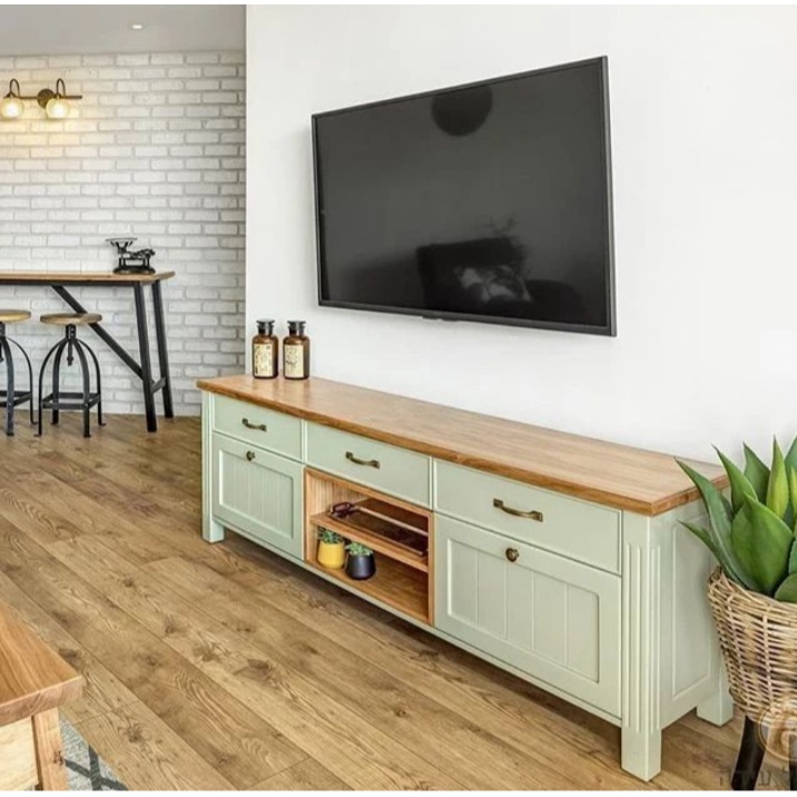 Jual RAMA WIJAYA STORAGE CABINET MEJA TV BUFET TV RAK TV LEMARI TV ...