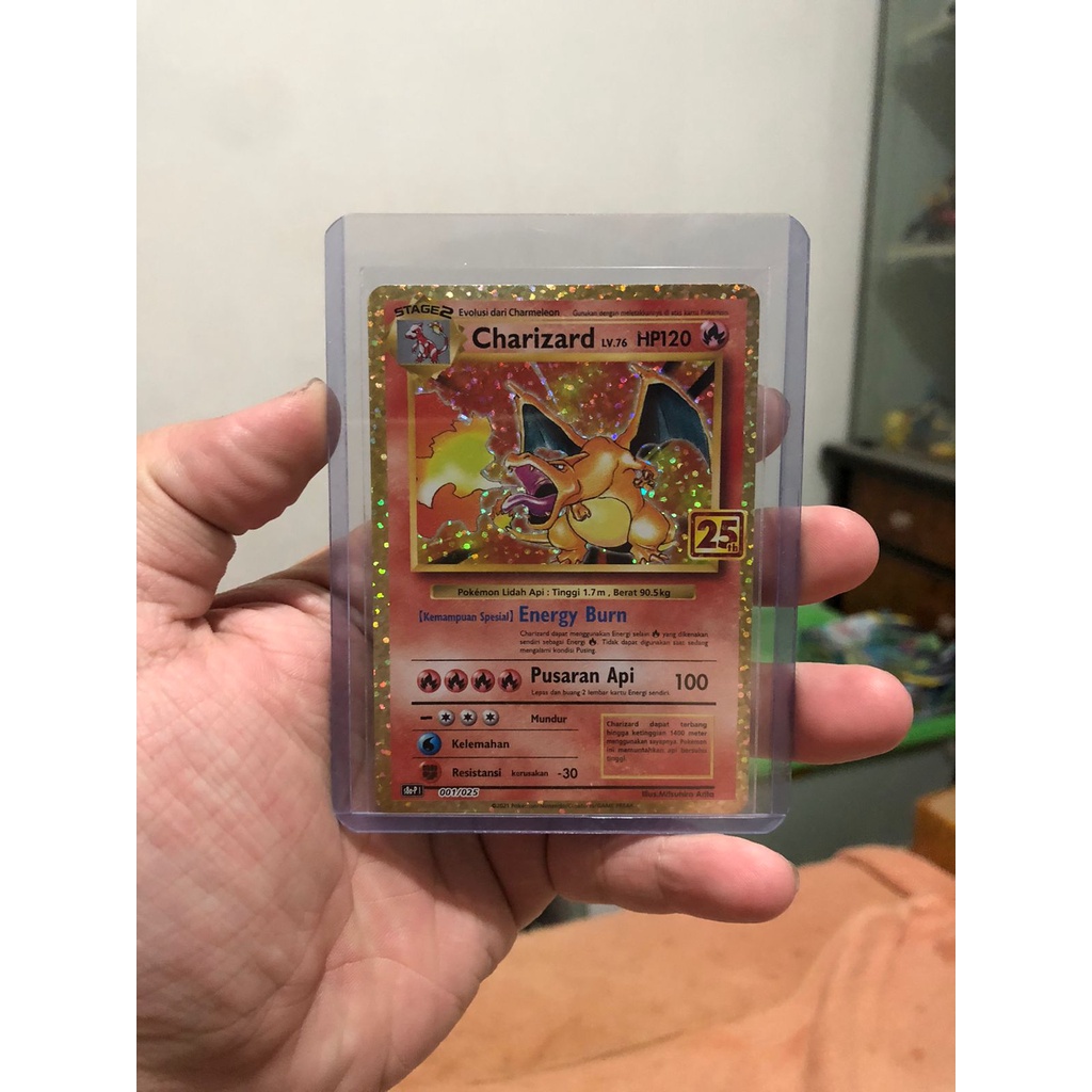 Jual Kartu Pokemon TCG Charizard 25th Anniversary Celebrations ...