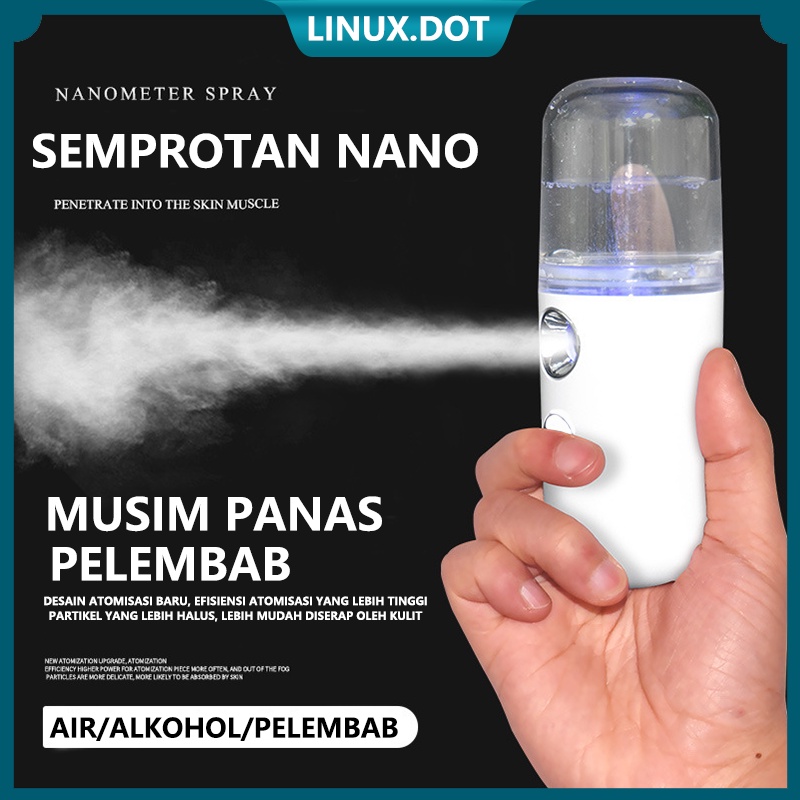 Jual USB Isi Ulange Mini Nano Spray Portable Sprayer Pelembab Wajah ...